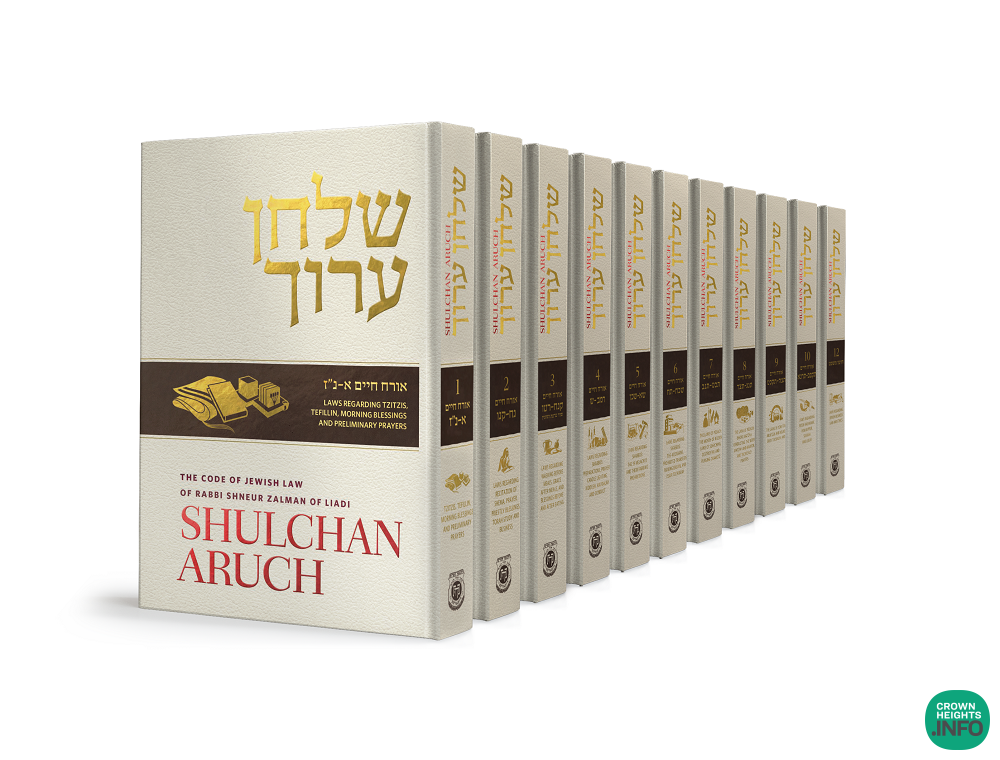 Don’t Miss Out: Final Volume of SIE Shulchan Aruch Orach Chaim series ...