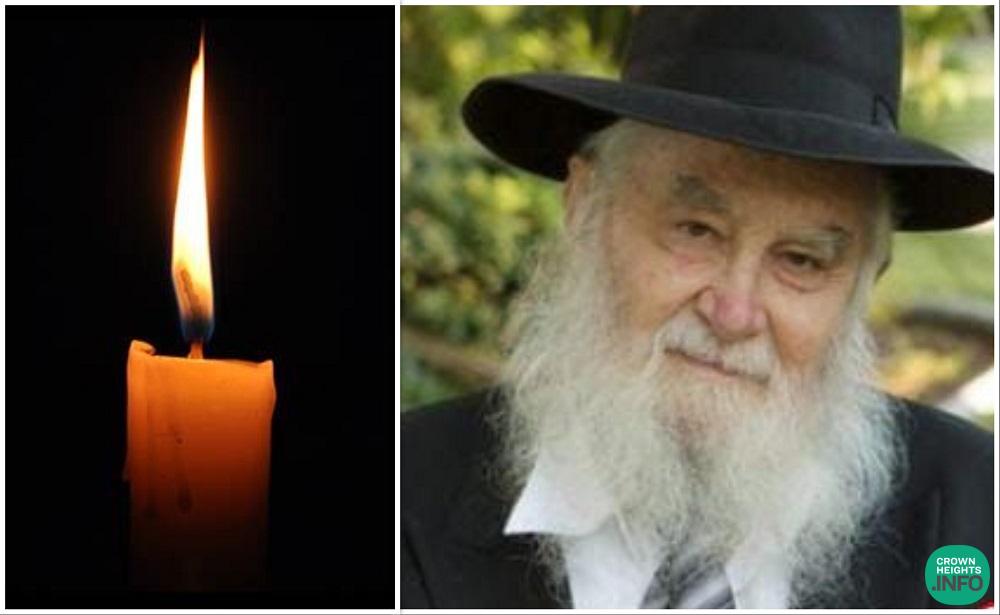 BDE: Rabbi Dovid Dov Mishulovin, 92, OBM | CrownHeights.info – Chabad ...