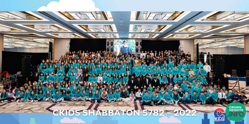 CKids Shabbaton Takes Group Photo | CrownHeights.info – Chabad News ...