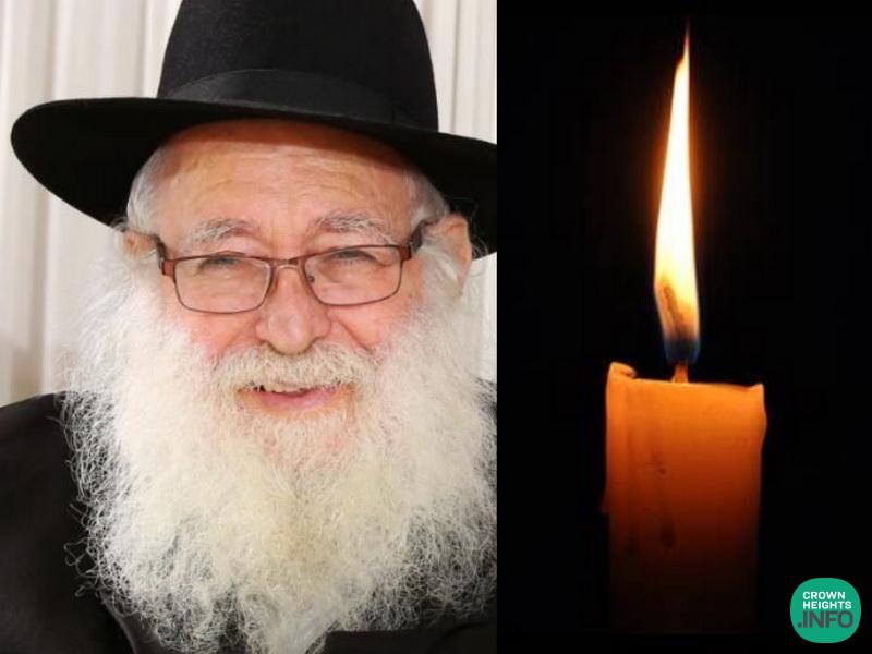 BDE: Rabbi Avraham Yosef Gellis, 86, OBM | CrownHeights.info – Chabad ...