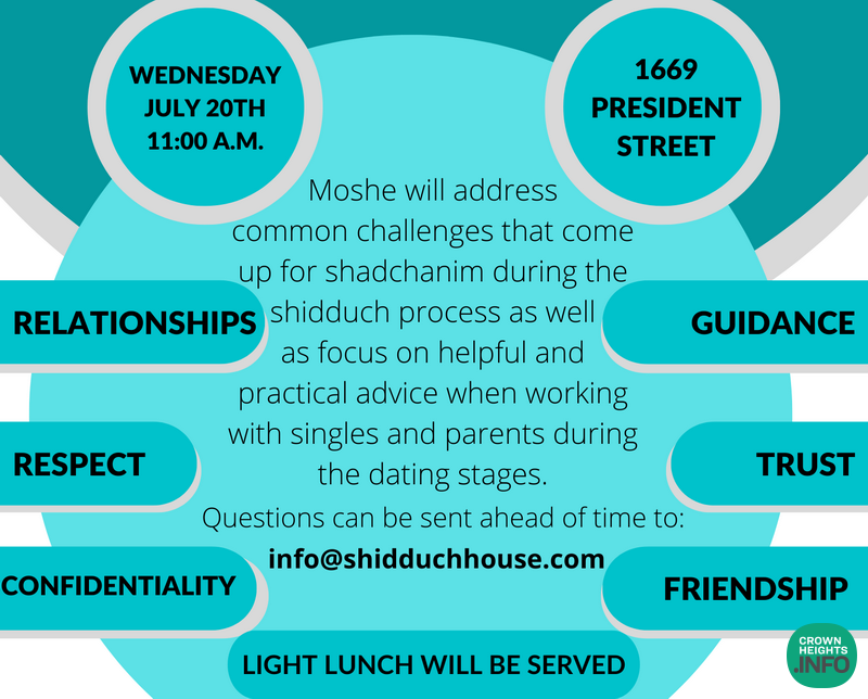 Calling All Shadchanim | CrownHeights.info – Chabad News, Crown Heights ...