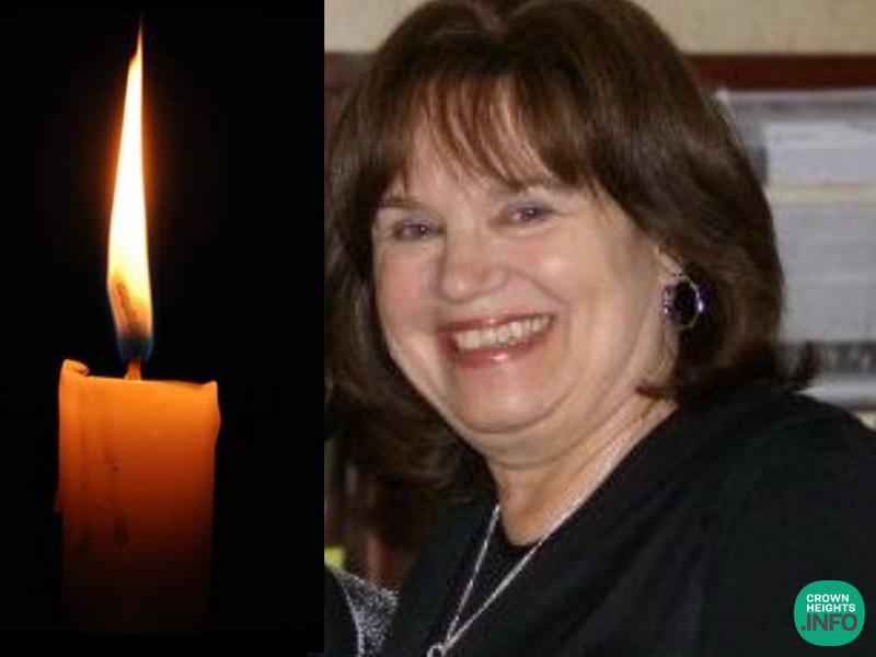 BDE: Mrs. Sharon Rudd, 72, OBM | CrownHeights.info – Chabad News, Crown ...