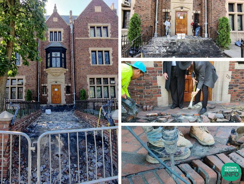 Final Stage of Exterior 770 Renovation Begins | CrownHeights.info ...
