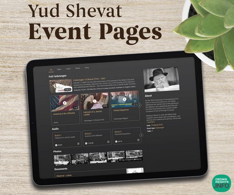 New Resource for Accessing Yud Shevat Media Across All JEM Platforms ...