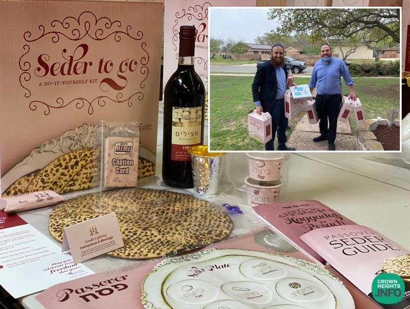 Sharing the Seder with Seder-to-Go | CrownHeights.info – Chabad News ...