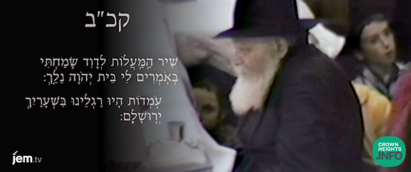 JEM: In 1982, the Rebbe Spoke About Unity in Israel Today ...