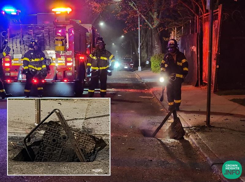 Crown Heights Manhole Explodes Motzei Shabbos, No Injuries Reported ...