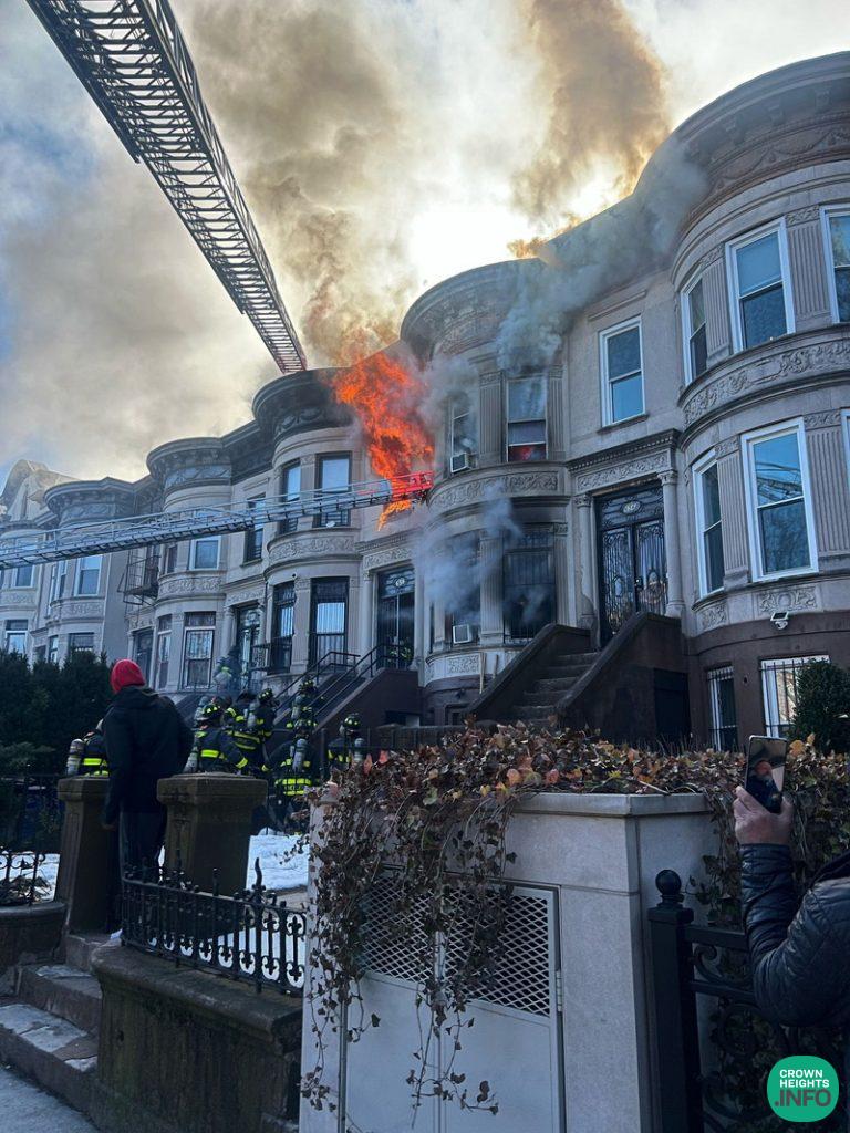 UPDATED: Fire Engulfs Eastern Parkway Home, Multiple Injured ...