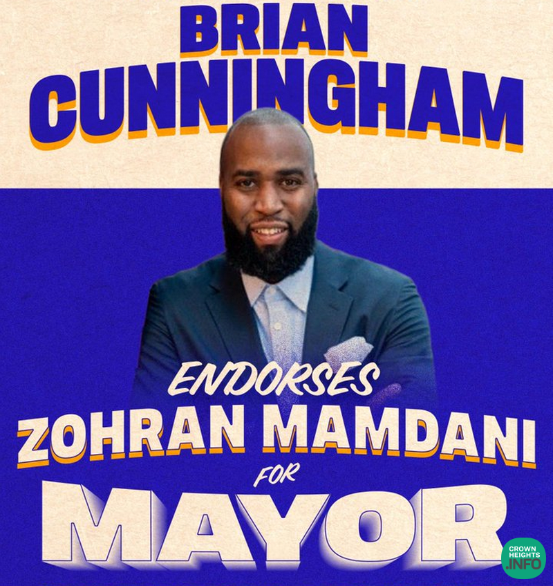 Crown Heights Assemblymember Brian Cunningham Endorses Mamdani For Mayor | CrownHeights.info ...