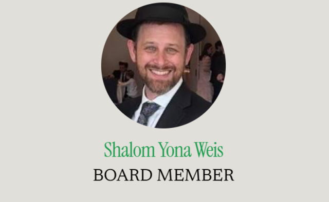 Bereishis Foundation Welcomes Rabbi Shalom Yona Weis to Rabbinical ...