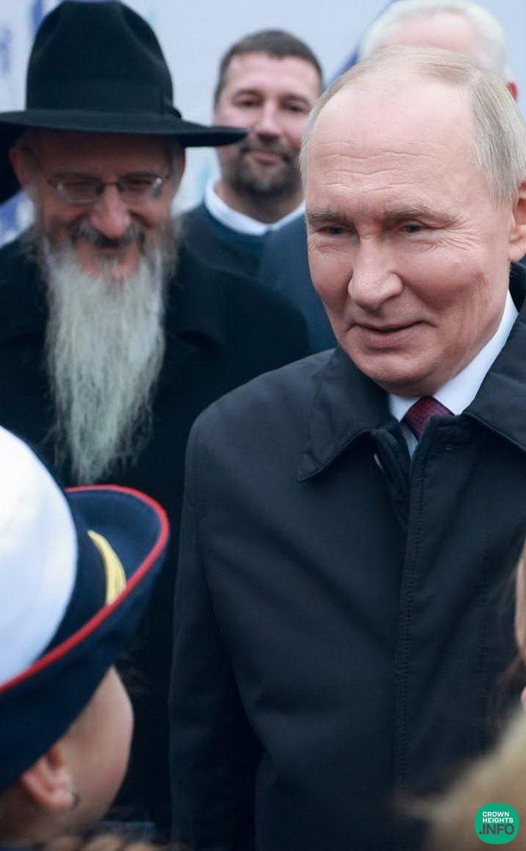 Russian President awards Order of Honor to Country’s Chief Rabbi, Rabbi ...