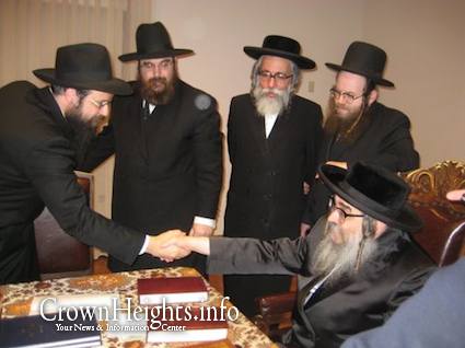 Shluchim visit the Satmar Rebbe | CrownHeights.info – Chabad News ...